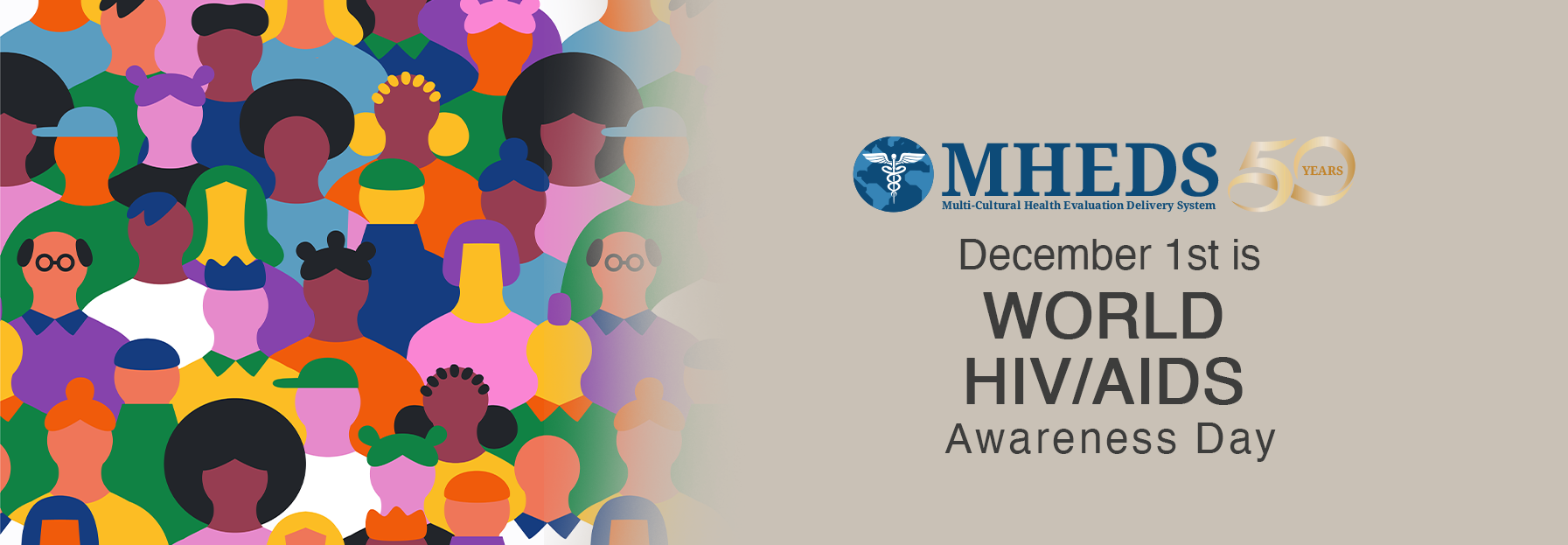 December 1st is World HIV/AIDS Awareness Day – MHEDS